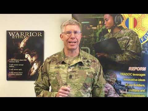 SGM Baird - CSM/SGM DA PAM 600-25 (Video 2 of 4)