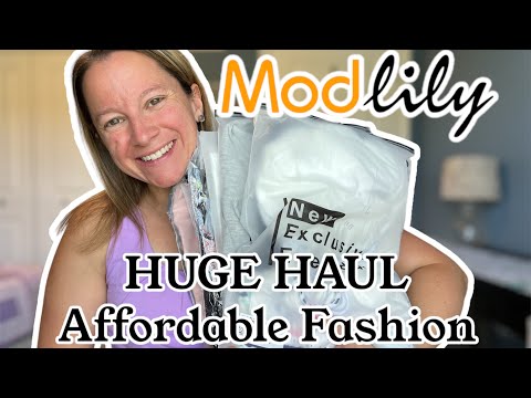 Modlily HUGE HAUL Affordable Fashion Try On | Fall Transition Styles 🍂