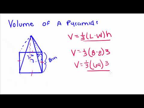 Introduction to Geometry - 62 - Volume of a Pyramid