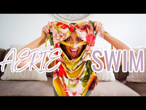 HUGE AERIE BATHING SUIT HAUL!