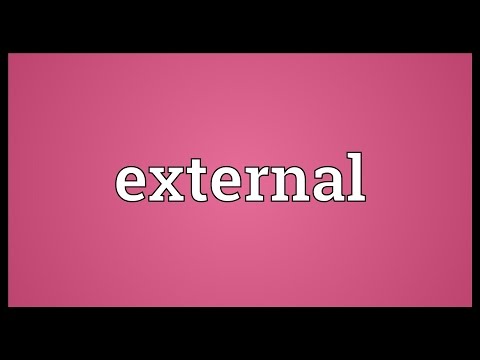 External Meaning