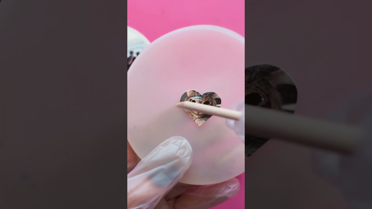 Pin de gato de resina UV