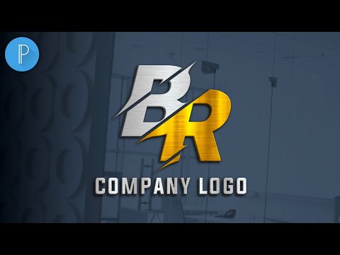 B R Professional Logo Design On Mobile Phone - Shiva Ram Edits