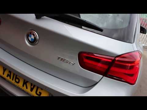 BMW 116D ED PLUS Finished In Glacier Silver At Rix Motor Company