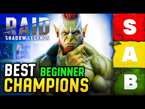 BEST 25 Champs in Raid🔥 FREE CHAMPIONS🔥 Best First Champion Raid Shadow Legends 2025