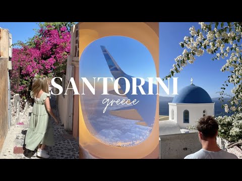 Santorini Greece | TRAVEL VLOG !!! | airbnb in pyrgos & exploring oia !