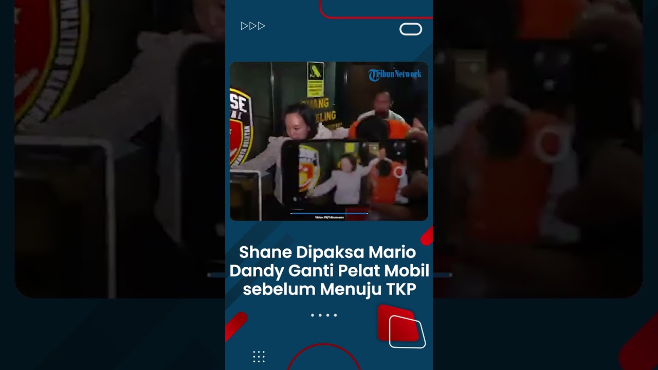 Ternyata Shane Dipaksa Mario Dandy Ganti Pelat Nopol Mobil Rubicon ...
