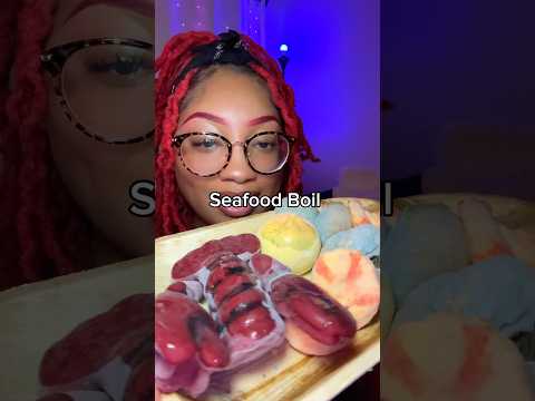 Ice cream Seafood Boil #mukbang #seafoodboil