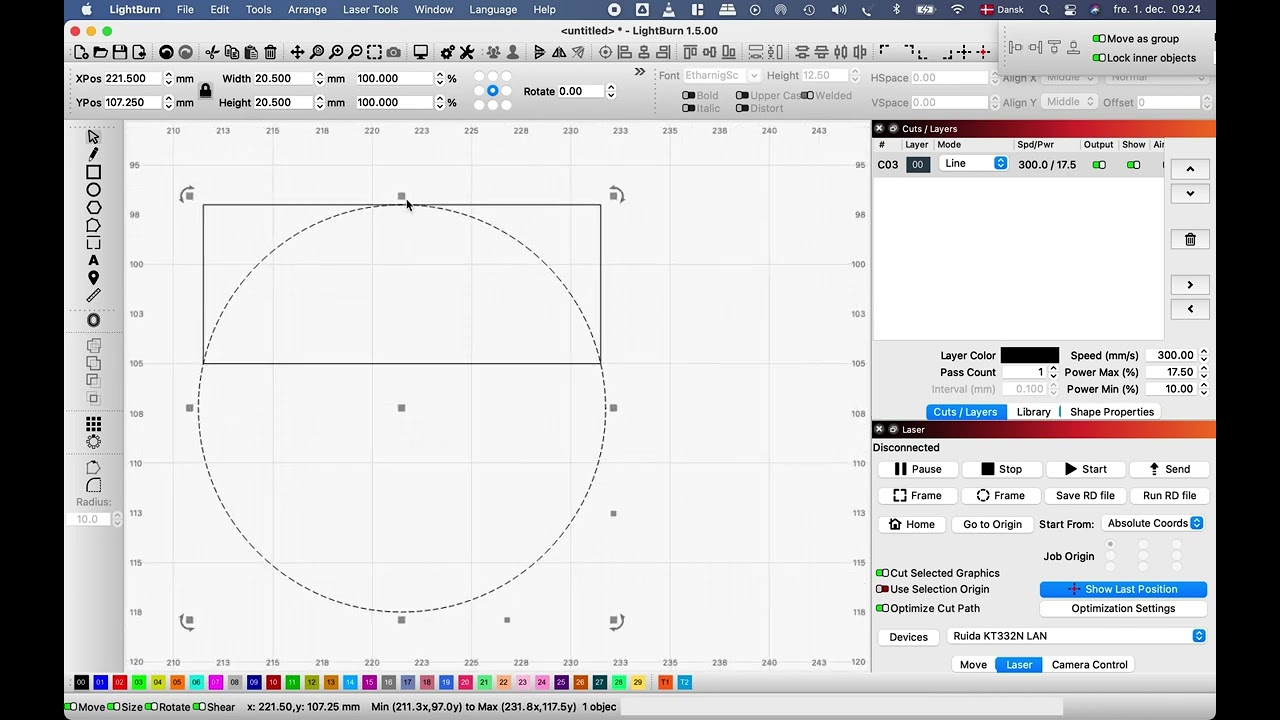 Create circular arc - LightBurn Software Questions - LightBurn Software ... Create circular arc - LightBurn Software Questions - LightBurn Software ...
