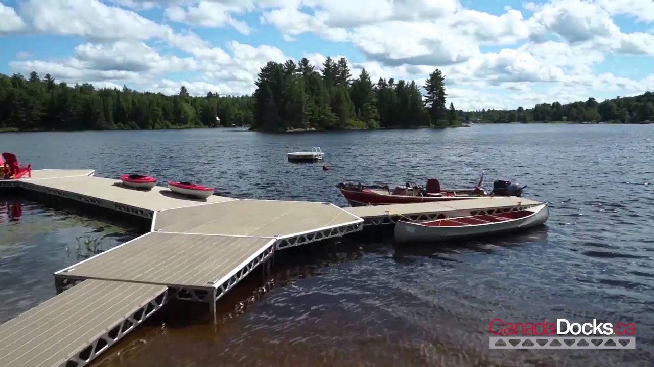 CanadaDocks™ Do-it-Yourself Aluminum Docking System