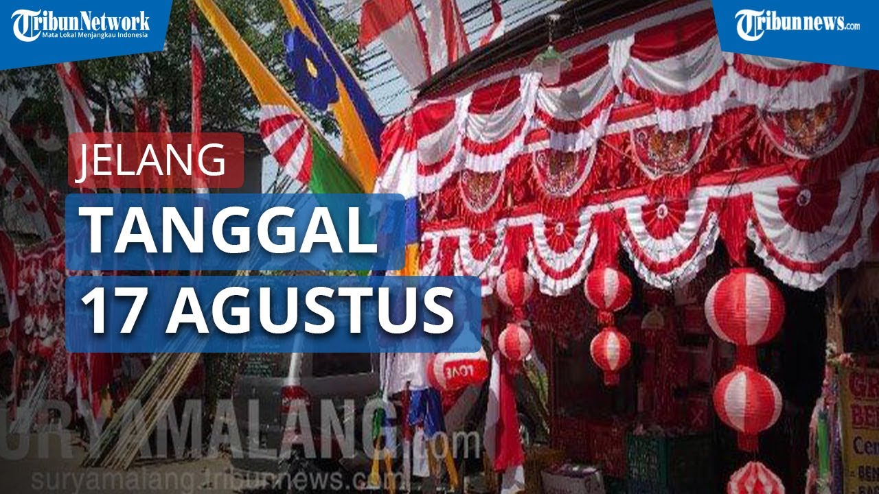 Jelang 17 Agustus, Pedagang Atribut Kemerdekaan Mulai Bermunculan ...