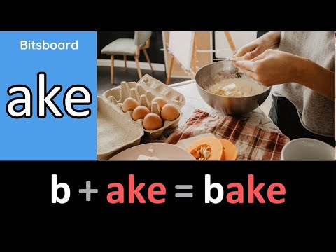 ake Word Family | Learn to Read ake Words
