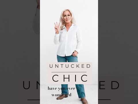 3 Tips to Wear Your Shirt Untucked for Women Over 40, Women Over 50