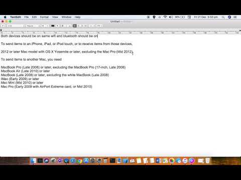 Airdrop not working in Mac | can not see iphone in Airdrop