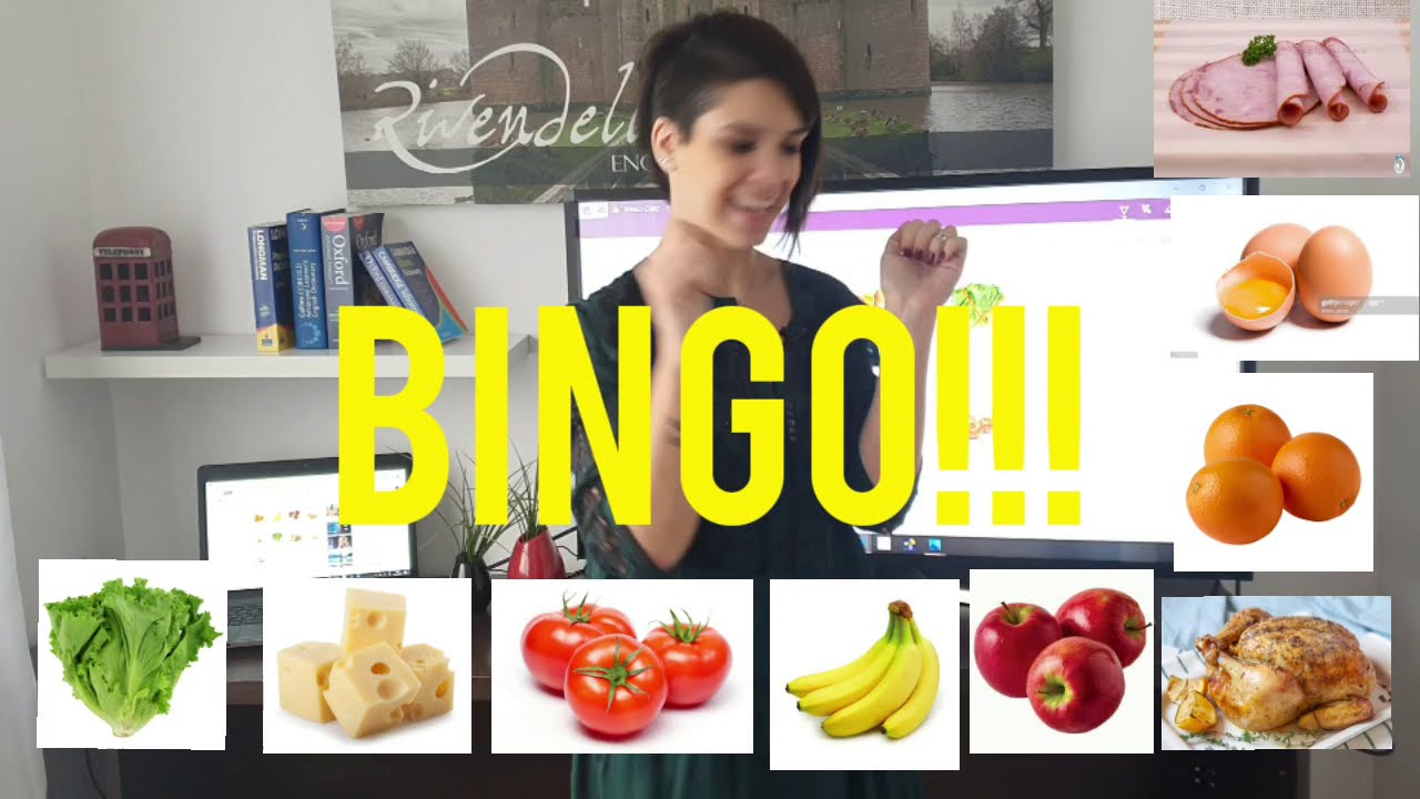 GAMES - FOOD Bingo!
