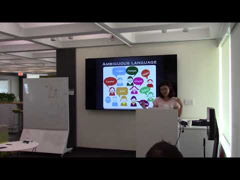 Hyejin Youn "Lost and found in translation: the universal structure of human lexical semantics"