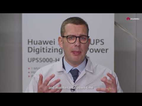 Huawei UPS5000-H & SmartLi3.0 - Easy Maintenance for Data Centers