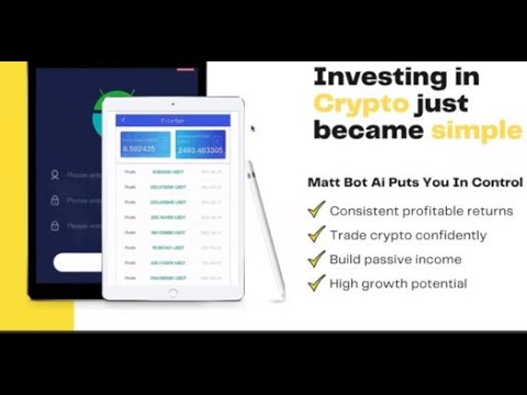 Matt AI Cryptocurrency Trading Bot Software Review- How to Make Passive Crypto Hands Free Matt Ai