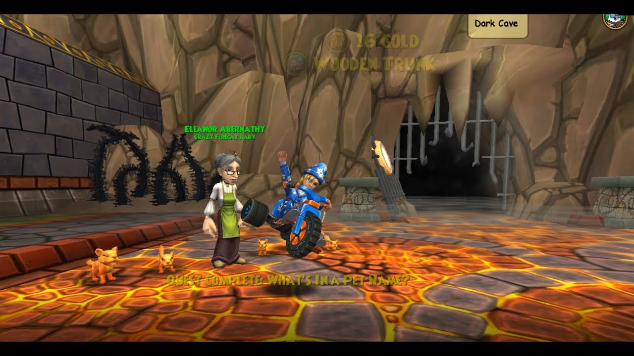 Wizard101 - Valkoor Goes On A Quest To Find The FireKittens