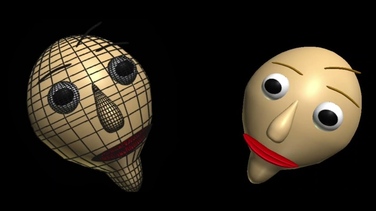 how I made Baldi head Prisma3D
