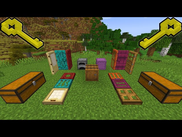 Personal Keys! - Lockable Doors and Storage! Minecraft Data Pack