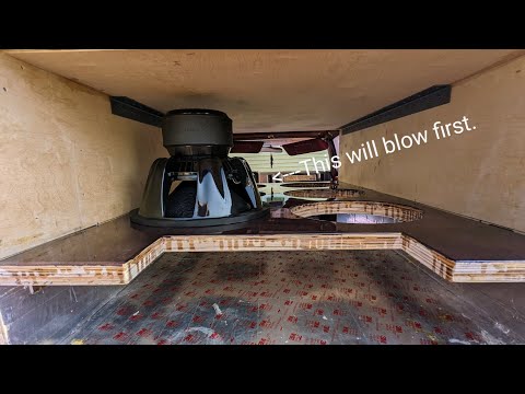 Test fitting Trinity 18's and making baffle changes.