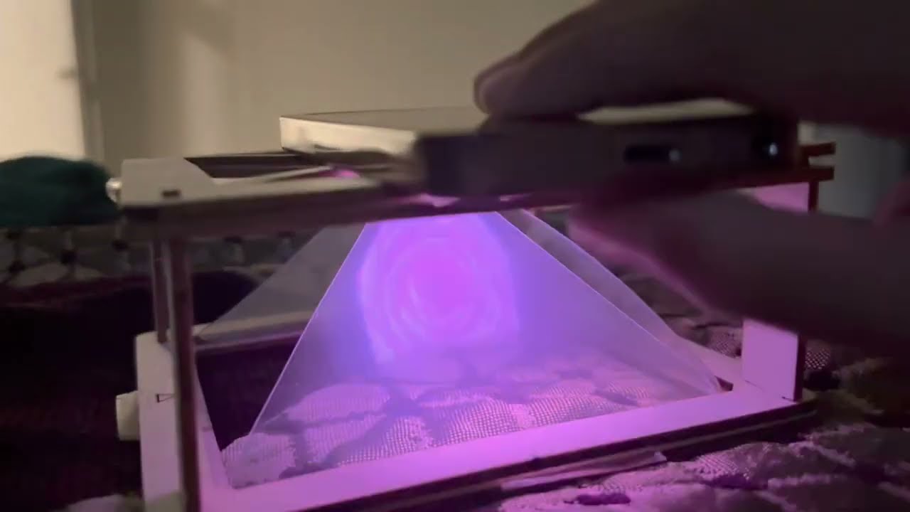 3D Holographic Projection | DIY STEM Kit | Science Experiment | Educational 3D Wooden Puzzle