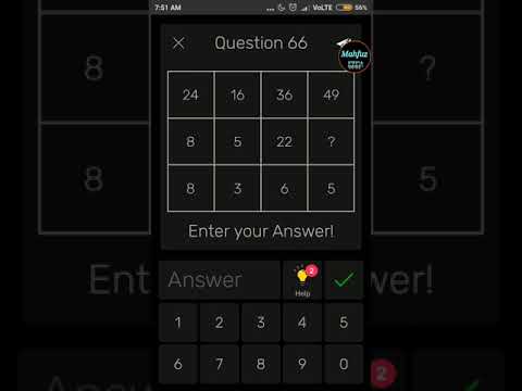 Brain Math level 66 ๐ฎ๐ฎ puzzle games, Riddles & Math games, offline math games || mahfuz FIFA