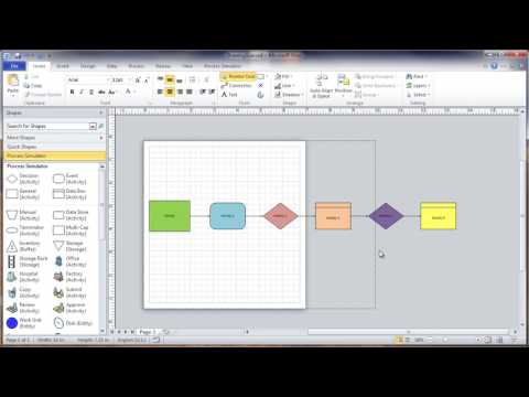 How To Change The Size Of A Visio Drawing Page (Background Grid)