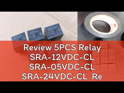 Review 5PCS Relay SRA-12VDC-CL SRA-05VDC-CL SRA-24VDC-CL Relays 5PINS 12v 5v 24v DC T74 new and or