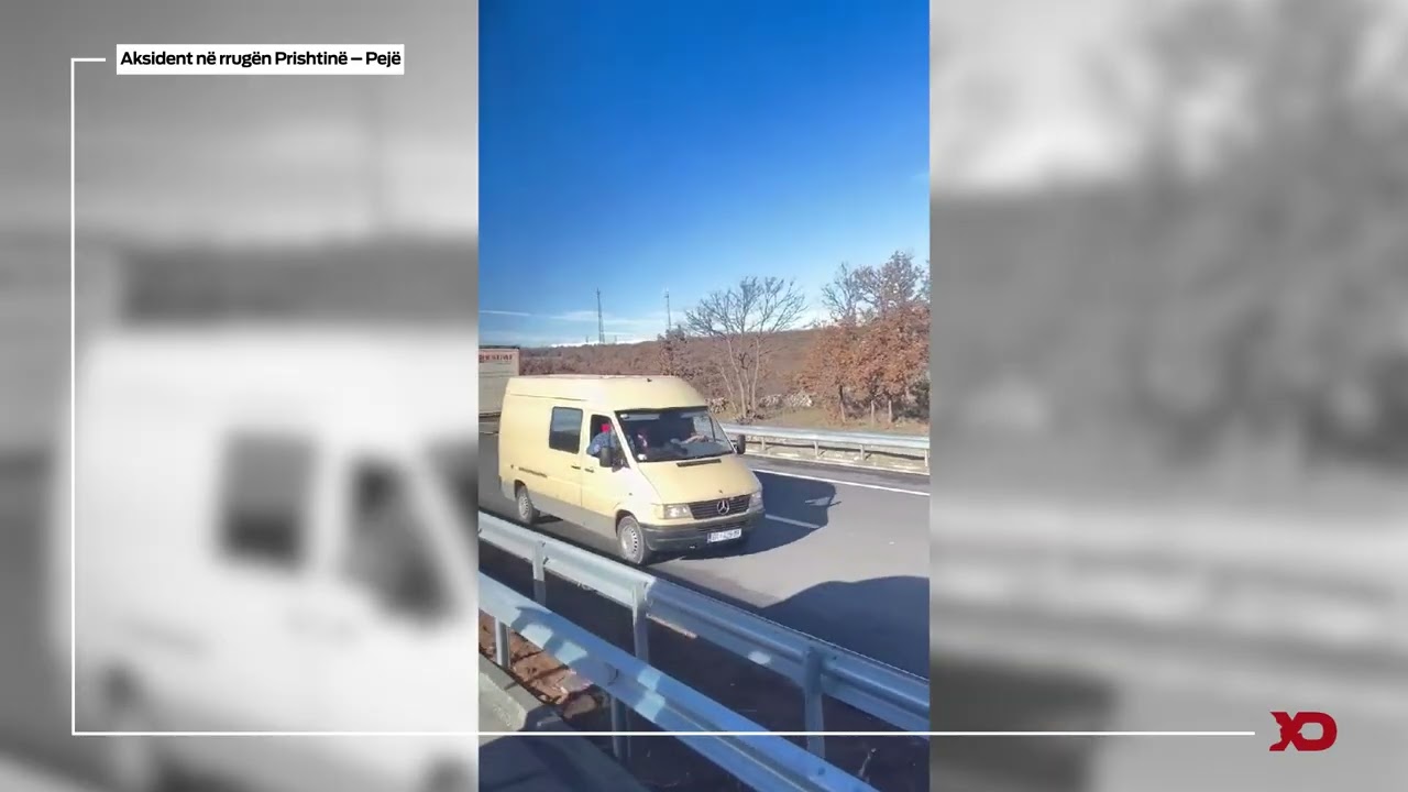 Aksident mes dy veturave në rrugën Prishtinë – Pejë, krijohen kolona të gjata