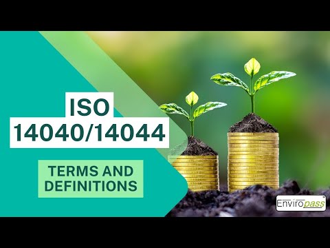 ISO 14040 / 14044 Terms and Definitions