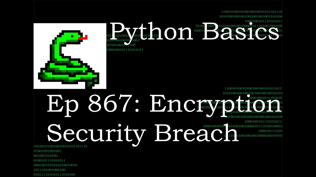 Python Basics Tutorial Cryptography MultiFernet Rotate || Security Breach Data Encryption