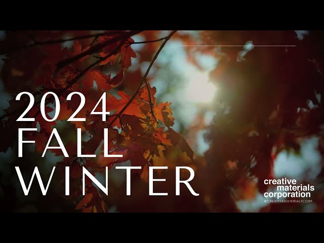 2024 Fall Winter Featured Collections | Creative Materials
