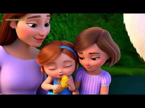 "Stork and his family Journey to the Sky-Childrens Story