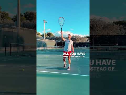 How To Go From Beginner To Advanced Serve #tennis