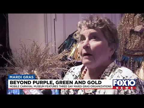 Beyond Purple, Green and Gold Carnival Museum features three gay Mardi Gras organizations