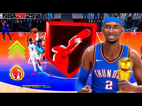 This FINALS MVP Shai Gilgeous-Alexander Build has AURA on NBA 2K25