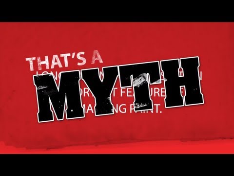 Krylon Industrial Marking Paint: Myth Beaters - Long-lasting Color is NOT an Important Feature
