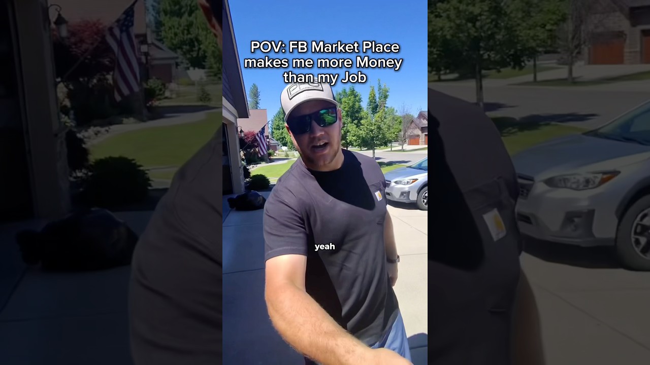 Facebook Marketplace is better than my Job!