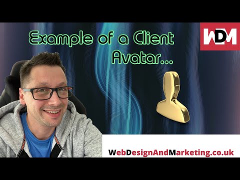 Example of A Client Avatar Revealed - Detailed Example of A Client Avatar Used at WDM