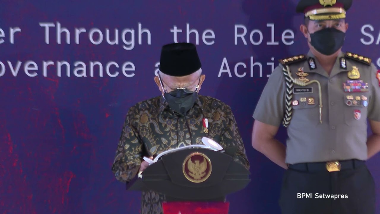 Sambutan Wakil Presiden dalam Supreme Audit Institutions 20 (SAI 20)