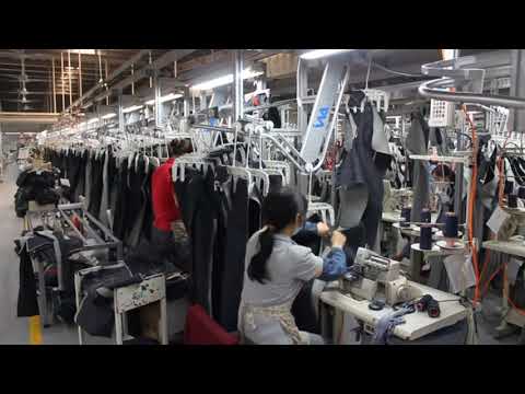 Jeans Wear, Trouser, Pants, Denim Production - INA Hanger System