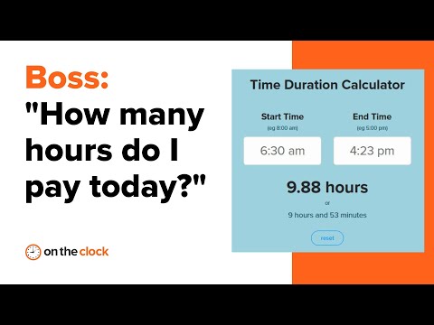 Free time duration calculator tool