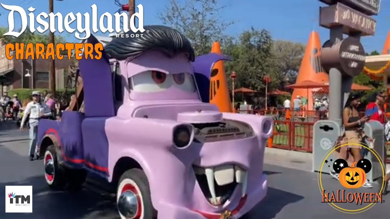 MyDisneyFix | Mater Rolls Out His Halloween Costume • Disneyland ...