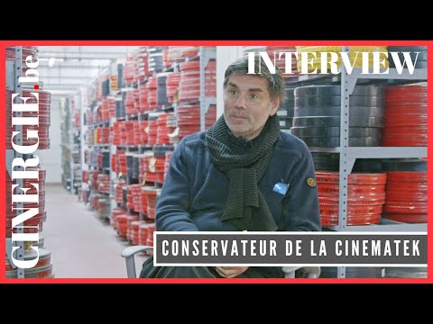 Tomas Leyers, conservateur de la CINEMATEK