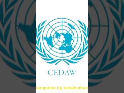 Infomercial on CEDAW | Part 4 #infomercial #cedaw #AralingPanlipunan