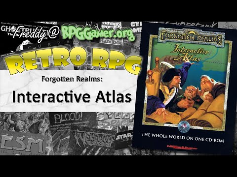 Forgotten Realms: Interactive Atlas (TSR, 1999) | Retro RPG