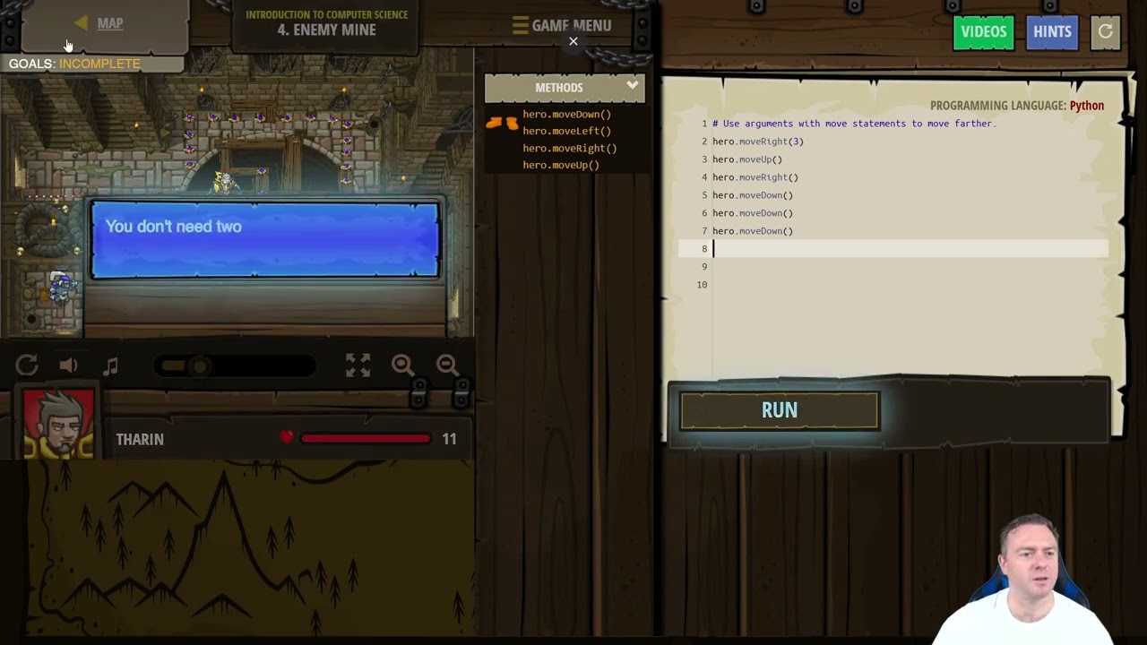 Code Combat 4 - Walkthrough